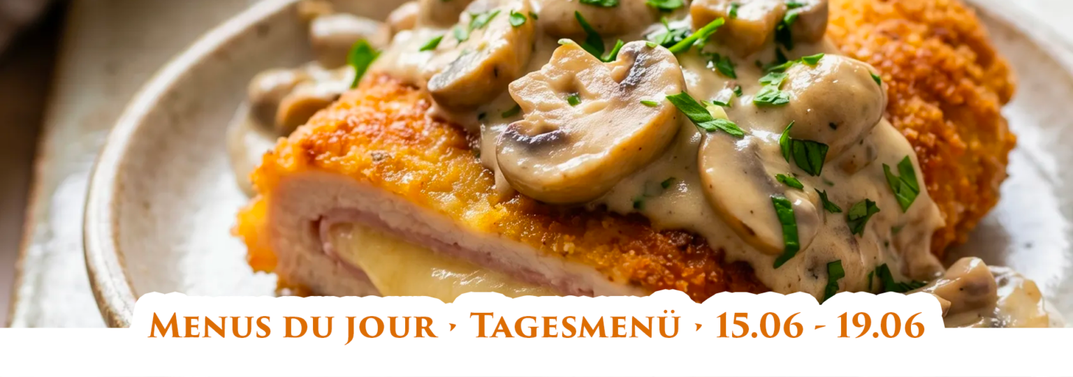 Menus du jour • Tagesmenü • 15.06. – 19.06. | Lamy